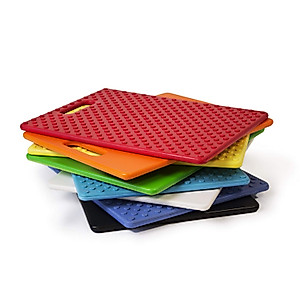 Architec Original Non-Slip Gripper Cutting Board, 11" x 14", Red