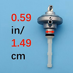 Tuzliufi Fuel Cock Petcock Valve Tank Switch for Vespa Piaggio Aprilia 674594 575320 57306R 575321 259733 259357 295311 295534 298232 SR50 Fly LX Typhoon 50 125 150 200 ET2 ET4 LX50 LX150 S50 Z354