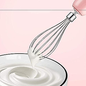 MXJCC Hand Blender, Powerful Immersion Blender Handheld, Smart Pressure Speed Control Portable Stick Mixer Perfect for Smoothies, Baby Food & Soup (Color : Pink)