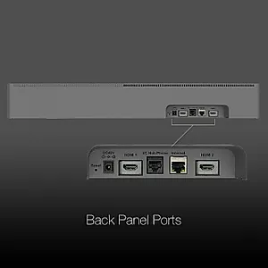 Yealink A20-020-ZOOM Certified MeetingBar Conference System with CTP18 Touch Console, Connects to Deskphone, PC/Mac, Softphones - Works with Teams, Zoom, Skype, Microfiber Included - by GTW