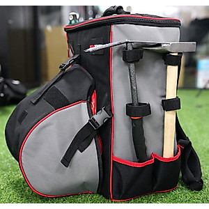 MELOOTUGH Welding Helmet Bag Tool Backpack for Men + Welding Backpack witth large Detacheable Welder Bag for tools and Helmet