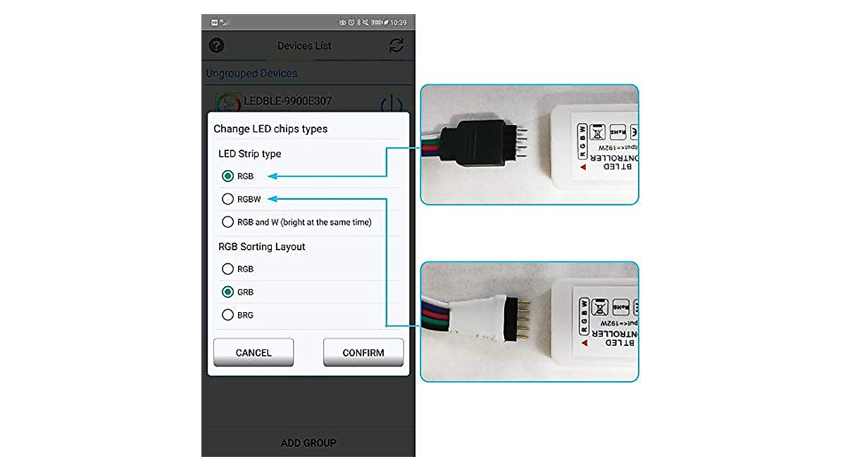 Smart Bluetooth RGB LED Controller for Up to 64 Strips | Sumaote