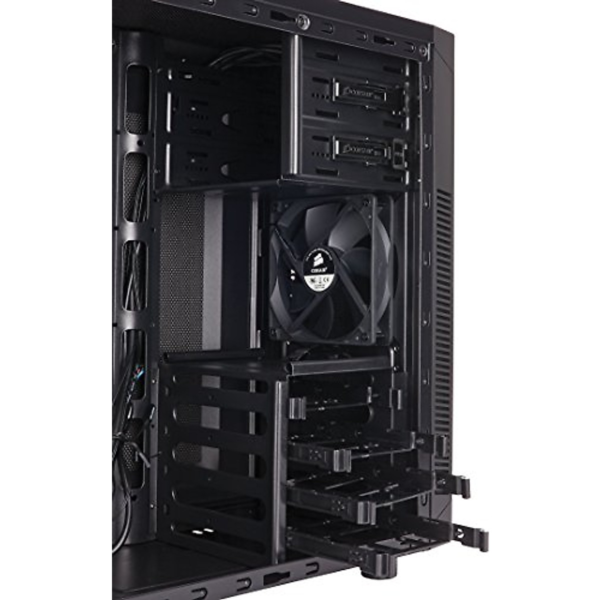 Corsair Carbide Series 100R Silent Edition Quiet Mid Tower Case, Solid
