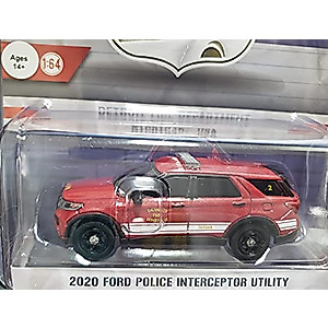 Collectibles Greenlight 30257 Hot Pursuit 2020 Police Interceptor Utility Detroit Fire Department (Hobby Exclusive) 1:64 Scale