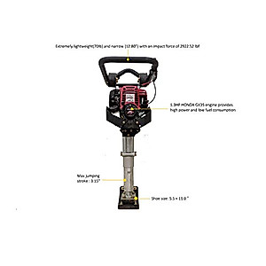 Hoc RM32 Jumping Jack Tamping Rammer Super Lightweight Narrow + 2 Year Warranty