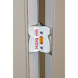 The Original Fat Ivan Fold Up Doorstop Wedge with Magnet White (Pack of 2)