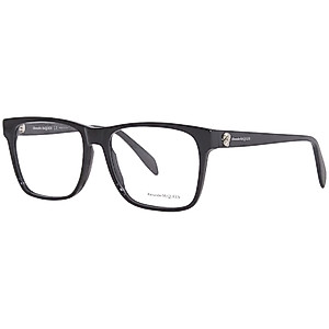 Alexander McQueen AM0282O Black 55/16/150 men Eyewear Frame