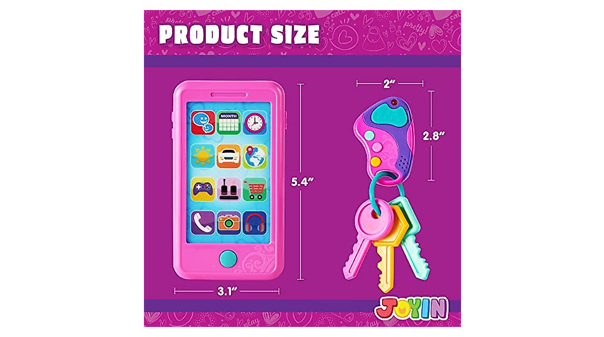 JOYIN Kids Play-smart Phone Set for Fun Learning