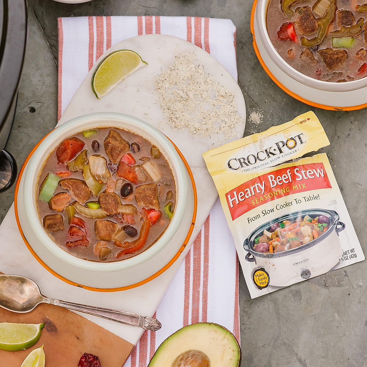 Crock-Pot Hearty Beef Stew Seasoning Mix, 1.5 Ounce (Pack of 12)