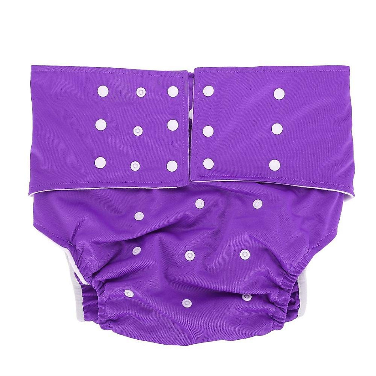Adult Nappy, 5 Colors Waterproof Adult Brief Diapers or Washable Adult Pocket Nappy Cover, Adjustable Reusable Diaper Cloth Suitable for The Old, The Disabled, Pregnant