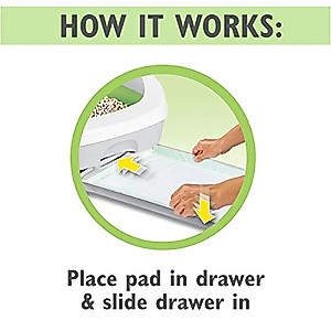 Breeze Cat Pads Refill for Multiple Cats, 4 ct (2 Pack)