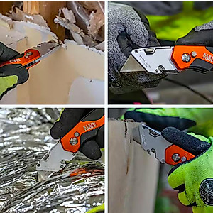 9 in. Aluminum Torpedo Level and Folding Utility Knife Tool Set