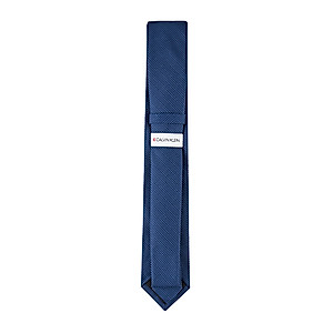 Calvin Klein Men's King Cord II Neck Tie, Navy, One Size