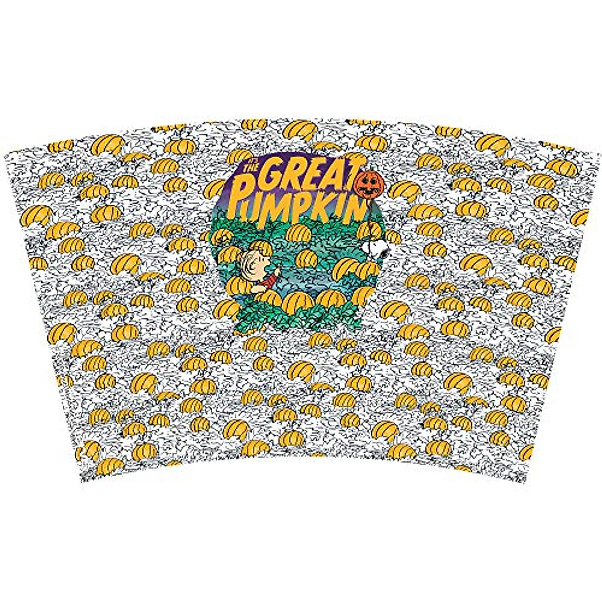 Tervis Made in USA Double Walled Peanuts™ - Great Pumpkin Insulated Tumbler Cup Keeps Drinks Cold & Hot, 16oz, Classic