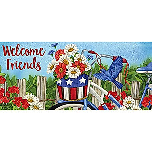 Evergreen Sassafras Bundle - Set of 5 Holidays Interchangeable Entrance Doormats | Indoor and Outdoor |22-in x 10-in doormats and 28-in x 16-in Tray | Non-Slip Backing | Low Profile | Home Décor