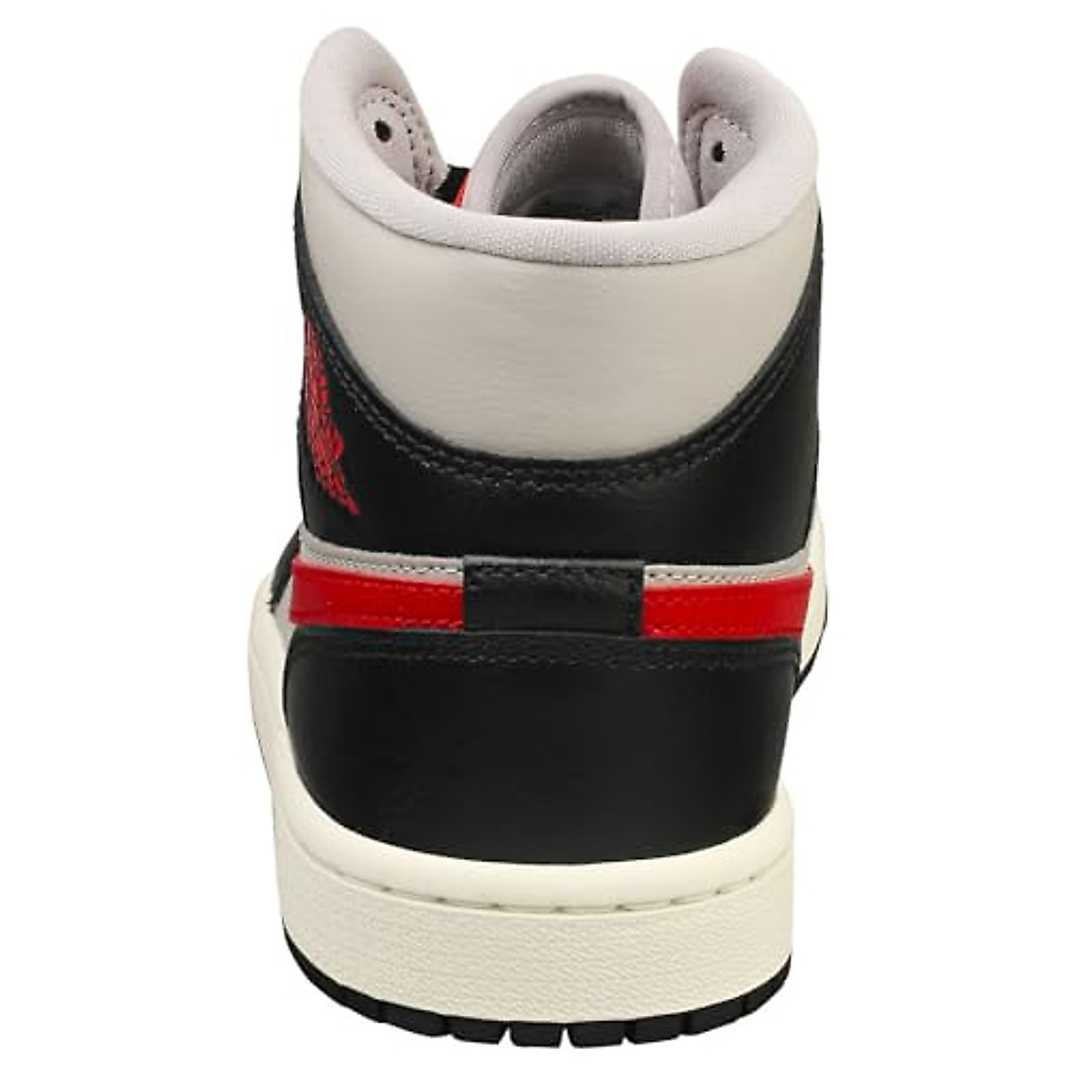 Nike Jordan 1 Mid Women Black/Gym Red-College Grey BQ6472-060 8