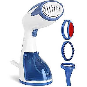 Steamer for Clothes, 1200 Watts Portable Handheld Garment Fabric Wrinkles Remover, Auto-Off, 30-Second Fast Heat-up, 260ml Large Detachable Water Tank