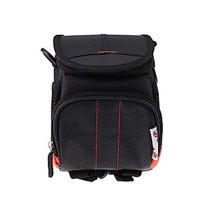 Navitech Black Digital Camera/Compact DSLR Case Bag Compatible with The Olympus E-PL7 / E-PL6 / Pen-F/Traveller SH-2 / Stylus 1s