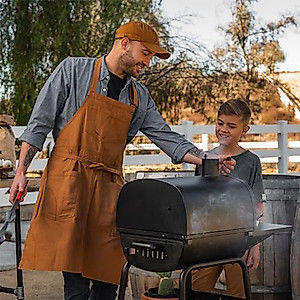 Nexgrill 17.5 Charcoal Barrel BBQ Grill with Side Shelf, Barbecue Grill, for Outdoor Cooking, Camping, Patio, Garden, Backyard, Black, 810-0063