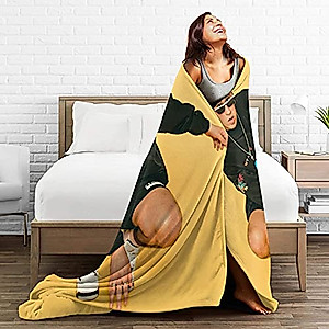 GHJOWpill Bad_Oasis_Bunny Ultra-Soft Micro Fleece Blanket Home Warm Luxury Throw for Sofa Car Bed Travel