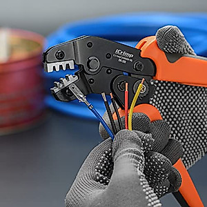 iCrimp SN-28B Dupont Crimping Tool for 3.96mm, 2.54mm, 2.5mm Pitch Dupont, JST XH VH Connectors, AWG 18 to 28