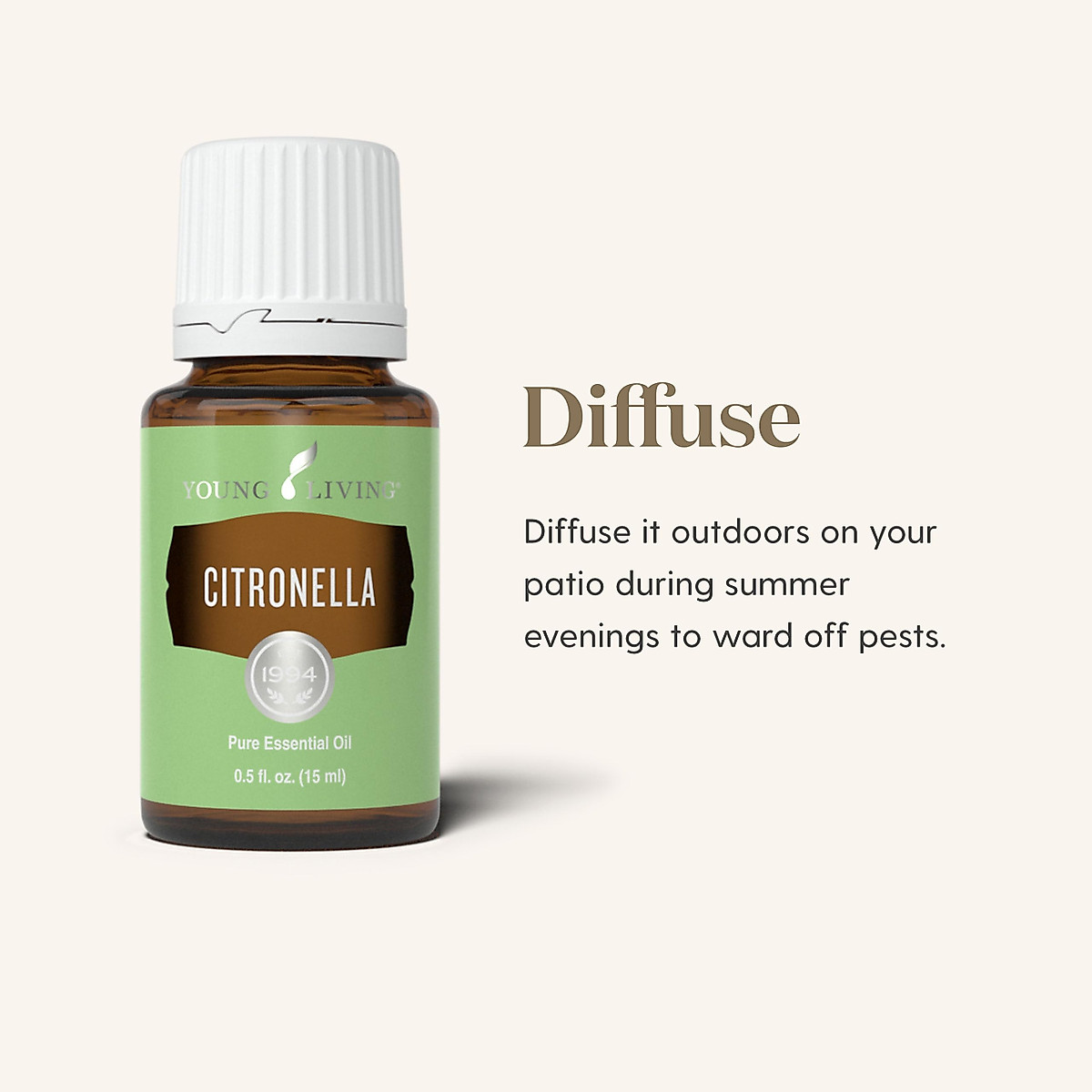Essential Oil Citronella 15 ml Young Living Malaysia + Free Standard Shipping