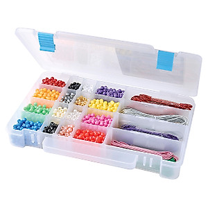 The Beadery Bead Keeper Storage Container, clear