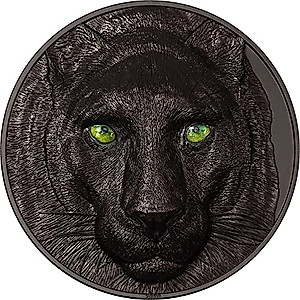 2020 DE Hunters by Night PowerCoin Black Panther 5 Oz Silver Coin 20$ Palau 2020 Proof