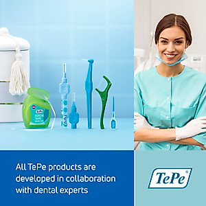TEPE Interdental Brush Angle, Angled Dental Brush for Teeth Cleaning, Multi Pack
