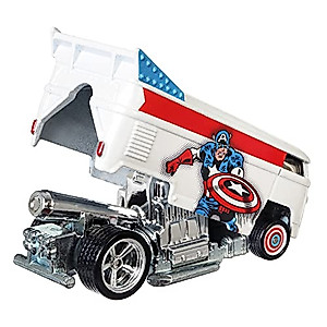 Hot Wheels Pop Culture VW Drag Bus 1:64 Scale Vehicle for Kids Aged 3 Years Old & Up & Collectors of Classic Toy Cars, Featuring New Castings & Themes