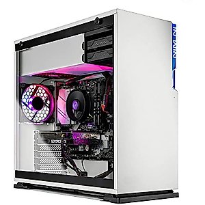 Skytech Shiva Gaming PC Desktop – Intel Core i5 10400 2.9 GHz, RX 6600XT, 1TB NVME SSD, 16G DDR4 3200, 600W Gold PSU, AC Wi-Fi, Windows 10 Home 64-bit
