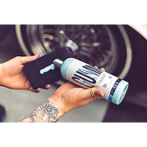 Stjarnagloss - Gummi Trim & Tyre Dressing - Cream Treatment Leaves a Satin Finish, Revive Tire Color, Won't Streak (500 milliliters)