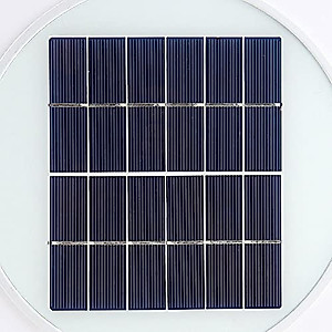 CZLZY Modern Simple Iron Square Column Light Solar LED Pillar Lamp Outdoor Waterproof Post Light Acrylic Lampshade Villa Wall Gate Lighting Lamp Lawn Base Landscape Light