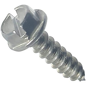#8 x 5/8 Hex Head Sheet Metal Screws Self Tapping Stainless Steel Qty 100