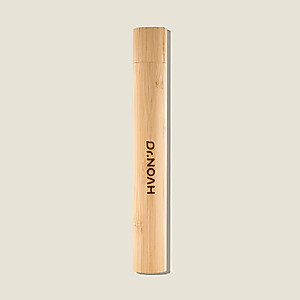 DR.NOAH Bamboo Travel Toothbrush Case | Biodegradable & Eco-Friendly Toothbrush Case