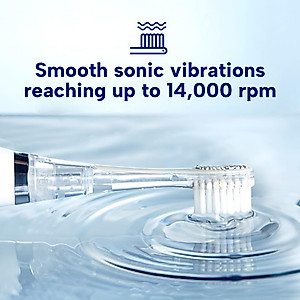 Bluereo G100 Electric Suction Toothbrush with Built in Water Suction and Sonic Vibration (EU Version)