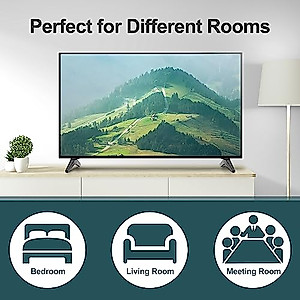 TV Legs for LG TV Stand Replacement Base, for 49 50 55 Inch UM Series LG TV Legs 55UM7300 55UM7300PUA 55UM6900 55UM6900PUA 55UM6910 55UM691OPUC 55UM6950 55UM6950DUB 50UM7300 49UM6950 with Screws‎