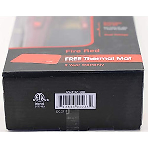 Chi Air Ca1038 Texture Tourmaline Ceramic Curling Iron 1 1/2 Inch, , Fire Red