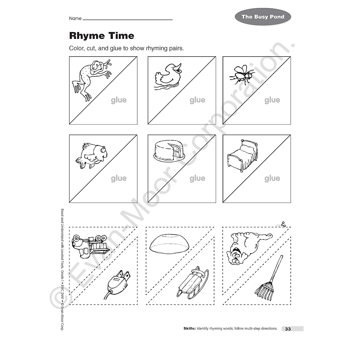 Read & Understand with Leveled Texts: Grade 1