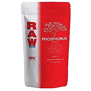RAW- Phosphorus Plant Nutrient for Fruiting and Flowering/Increase Fruit Flower Yield/Plant Feeding Supplement/for Horticulture Purposes Indoor/Outdoor Use- 2 oz
