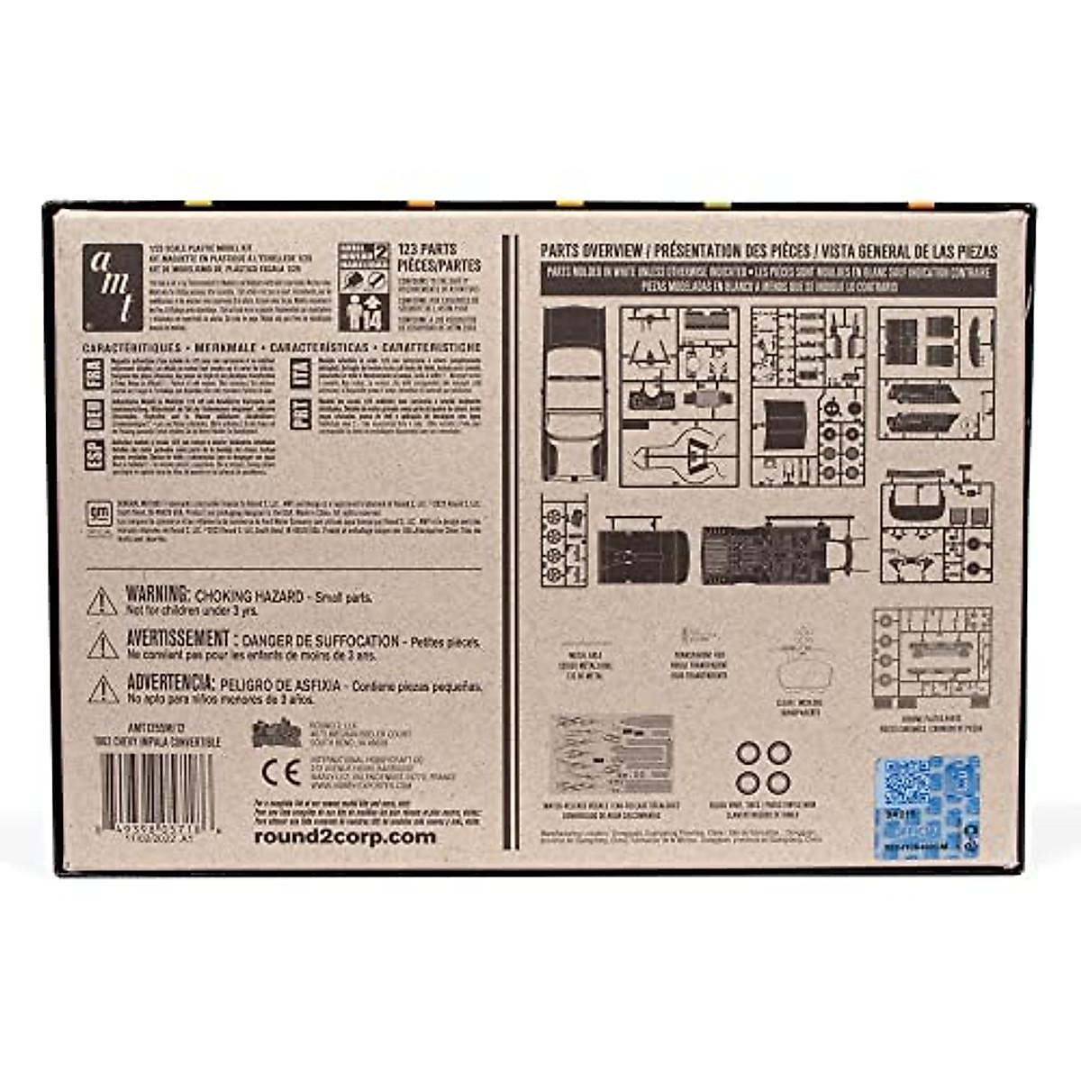 AMT 1962 Chevy Impala Convertible 1:25 Scale Model Kit
