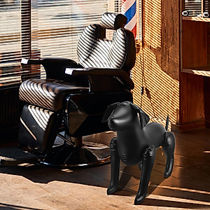 Mobestech Costumes Inflatable Dog Clothes Display Model Dog Party Decorations Self Standing Inflatable Dogs Dog Mannequin Inflatable Dog Clothing Model Stage Prop Toy PVC Pet