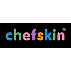 CHEFSKIN Chef Apron Black Twill Adjustable Adult 2X Big & Tall XXL (XXL-2X)