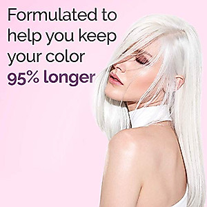 Framesi Color Lover Dynamic Blonde Purple Shampoo, 3.4 fl oz, Violet Shampoo for Color Treated Hair