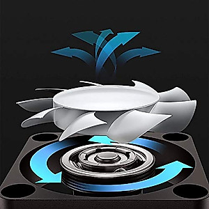 DIAOD Portable Mobile Phone Cooler Game Cooling Gaming Heat Sink Audio Aux Radiator (Color : Black)