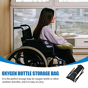 Pack transport vehicle oxygen tank holder for wheelchair Shoulder Bags foldable storage bag walker medical backpack Oxygen Bottle Holder foldable wheelchair wheelchair