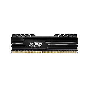 ADATA XPG GAMMIX D10 16GB Kit (2X 8GB) DDR4 3200MHz (PC4-25600) CL16 XMP 2.0 DIMM Memory Module Low Profile Black