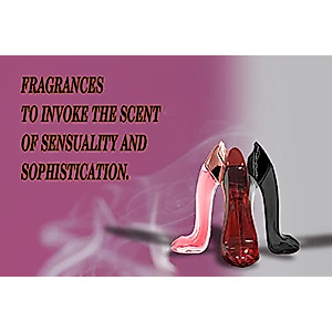 EB C Princess High Heel Shoes Red & Pink Eau de Parfum for Women, 85 ML, 2.9 FL OZ (Pack of 2)
