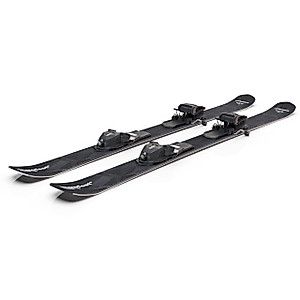 Short Skis by Snowfeet | 120 CM | Freedom | Snowblades Skiblades Short Skis (Black)