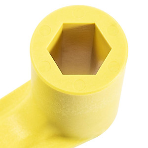 Yoursme Polymer Light-Weight Propeller Wrench 1-1/16" Nut Wrench for Mercury/Alpha Replaces 91-859046Q4 (Yellow)